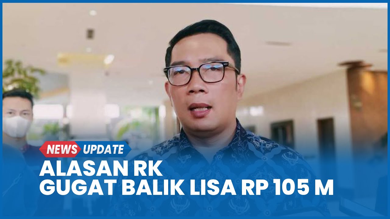 Reputasi Hancur, Ridwan Kamil Gugat Balik Lisa Mariana Rp 105 M - YouTube