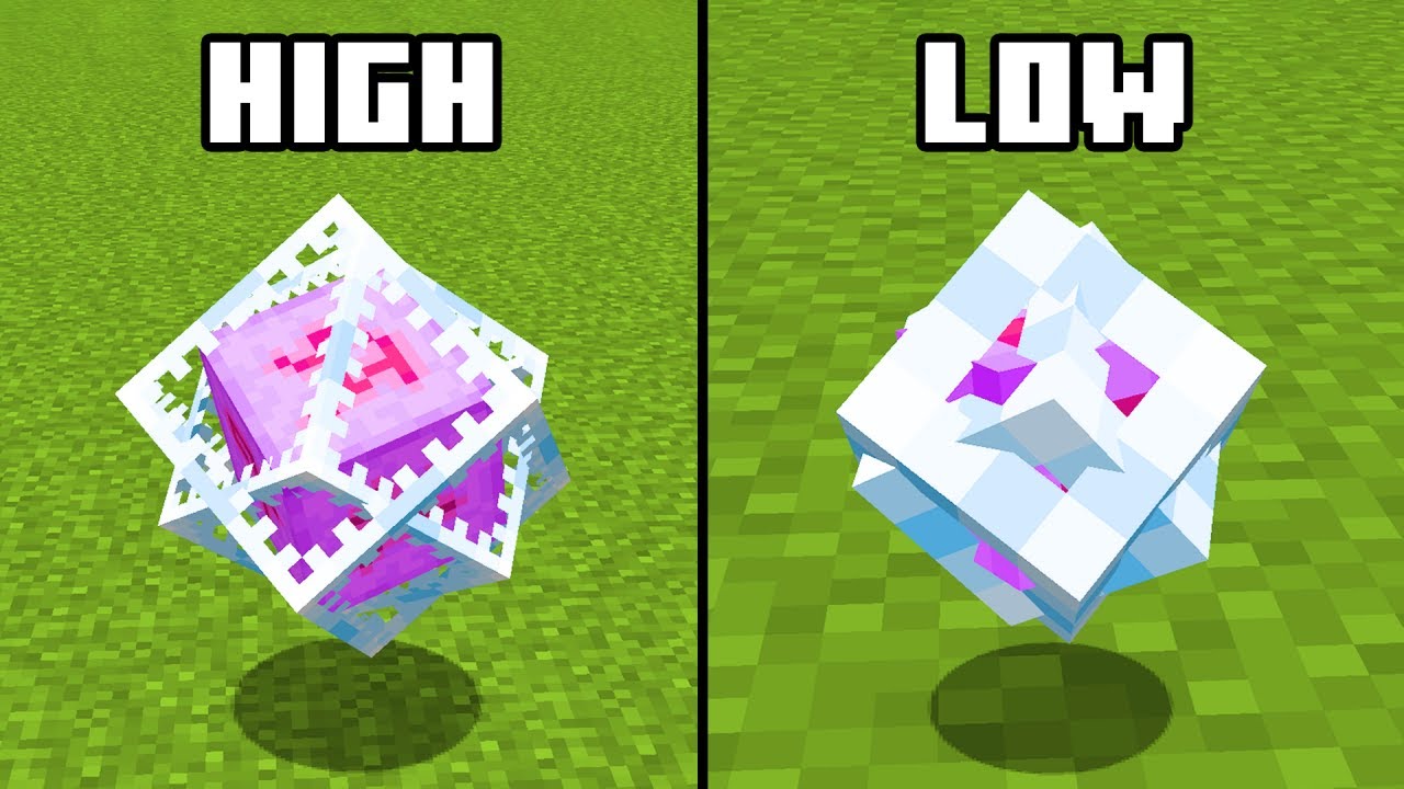 HIGH vs LOW textures - minecraft compilation - YouTube