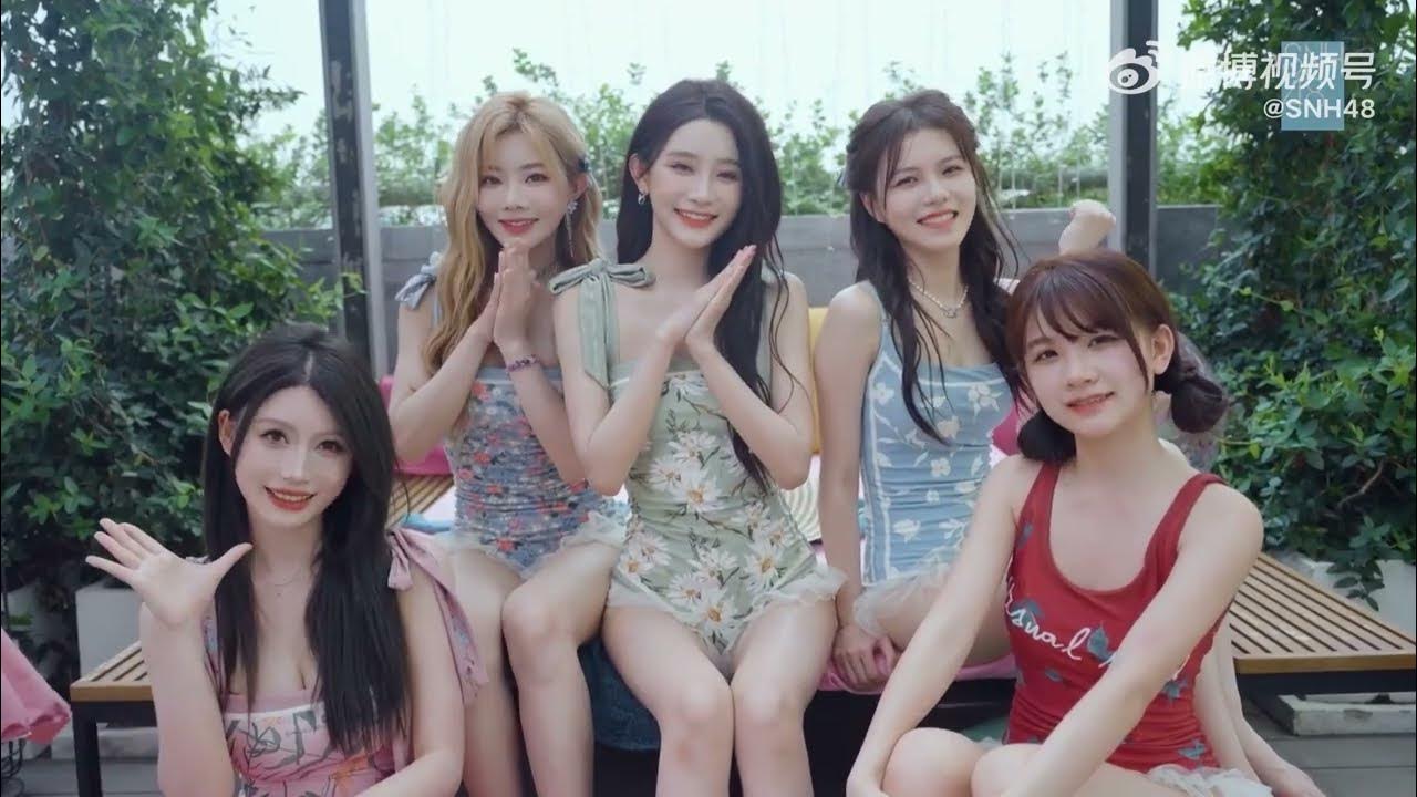 阳光热辣辣 少女美如画 Snh48 Group《爱的回响》采访3 Youtube