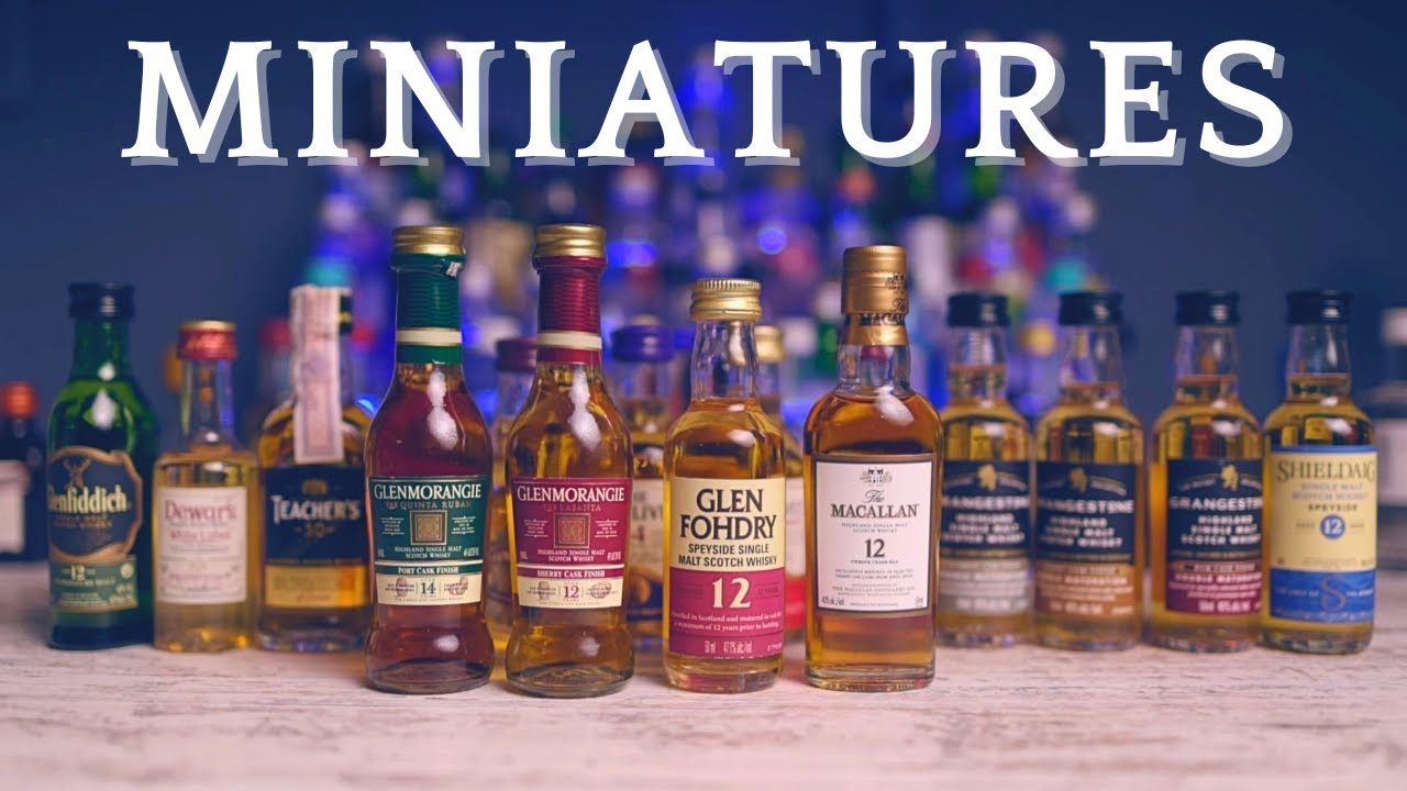 Miniature Alcohol Bottle Collection 2024 | Mini Liquor Bottles | Whisky ...