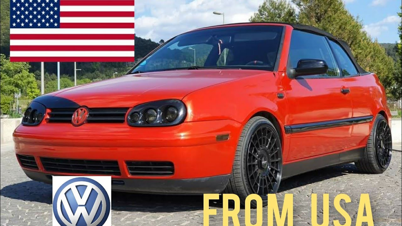 Golf 4 Cabriolet Style Usa - YouTube