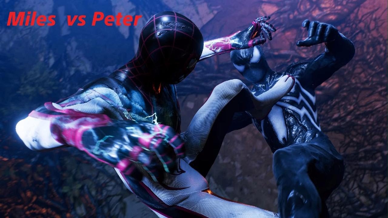 Miles vs Peter (Spiderman 2) - YouTube