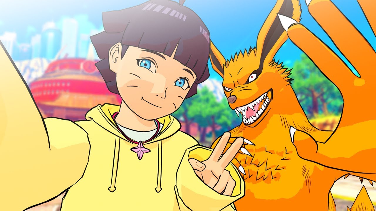 Himawari Becomes The 9 Tails Jinchuriki (Naruto VRChat) - YouTube