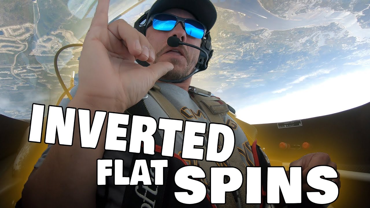 Inverted Flat Spins and Aerobatic Training with Spencer Suderman - YouTube