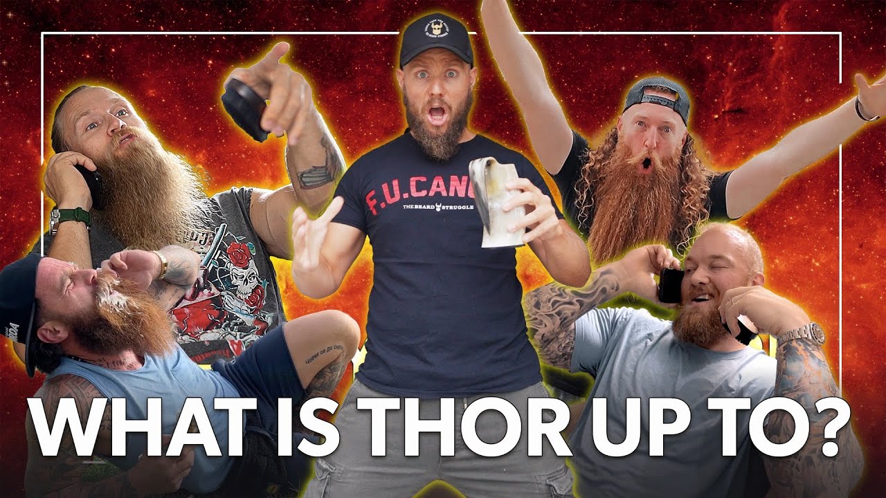 What is Thor Up To Bearded Legend Hafthor Bjornsson Calls Thor - YouTube