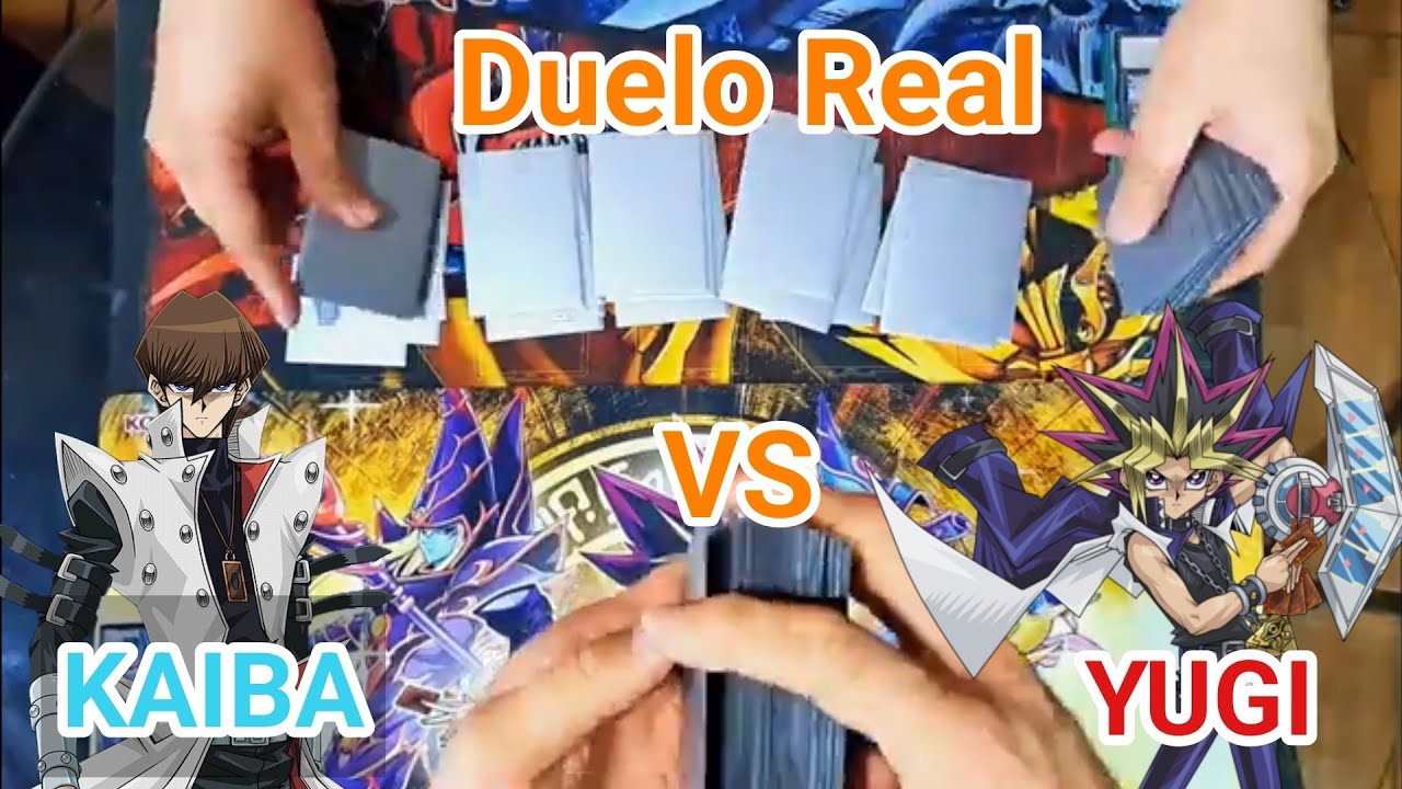 Yugi vs kaiba Duelo Real - YouTube