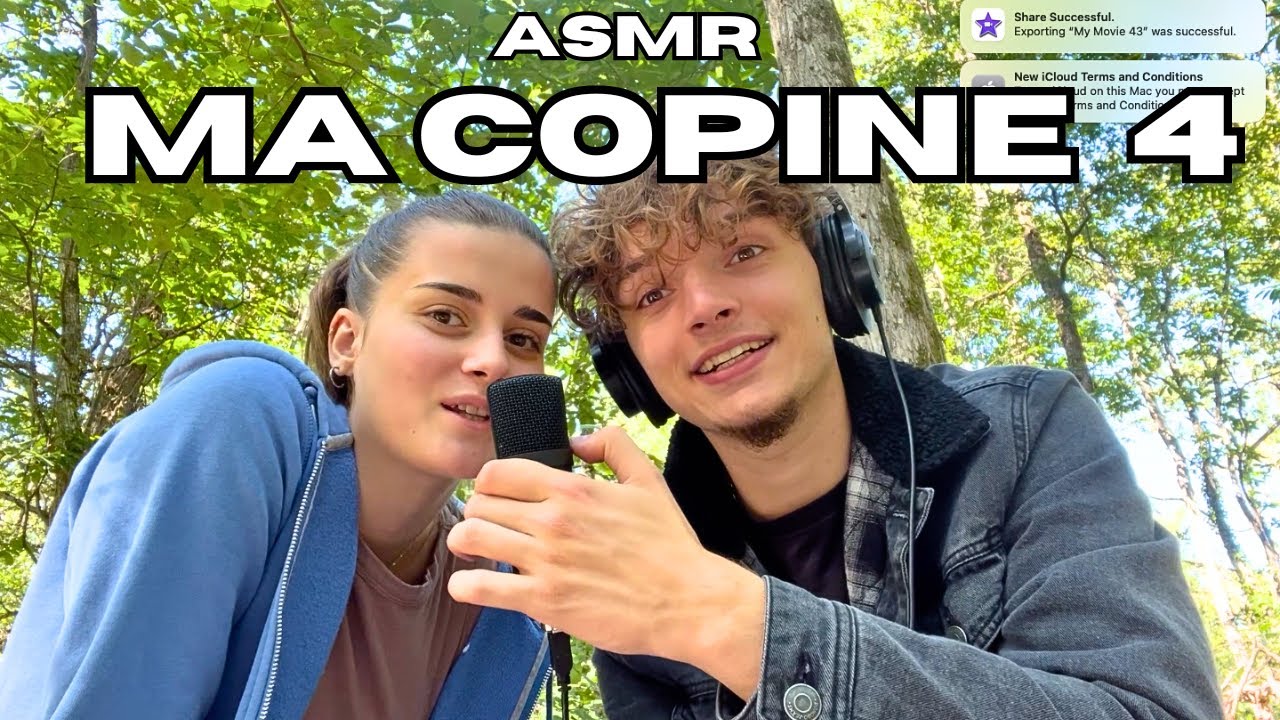ASMR FR: ASMR AVEC MA COPINE 4 👧🏼 (En forêt) - YouTube