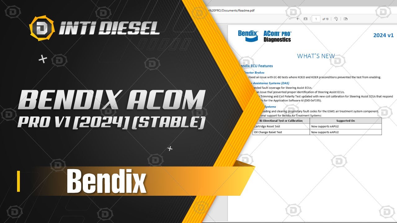 Activación de BENDIX ACOM PRO V1 [2024] - YouTube