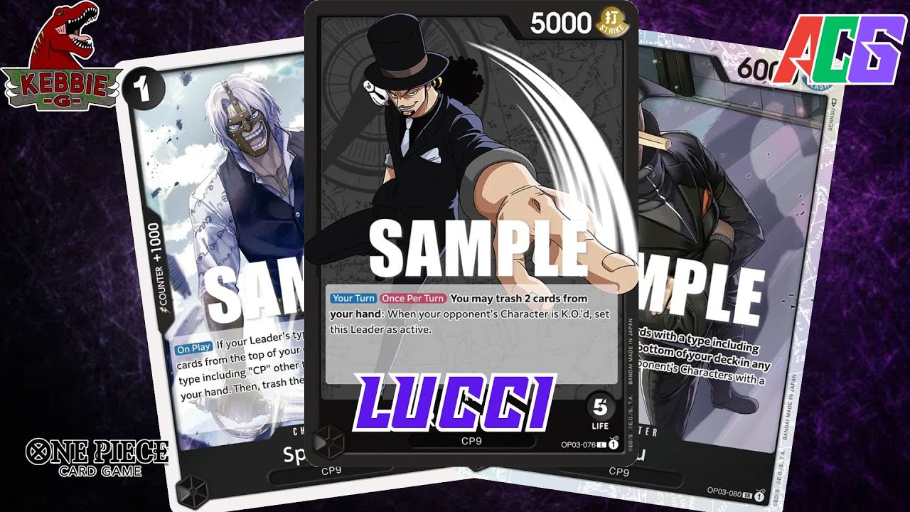 B Lucci | One Piece TCG | OP12 Gameplay | Every Leader Gauntlet - YouTube
