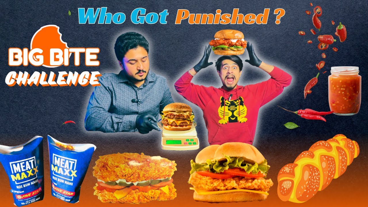 Big Bite Eating Challenge 🍔🔥 | Who Can Take the Biggest Bite? 🤯😂| Epic ...