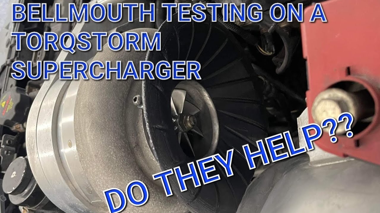 Does a bellmouth help your Torqstorm Supercharger? Bellmouth vs No ...
