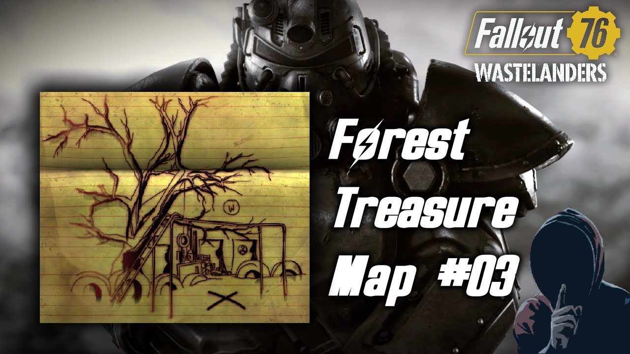 Fallout 76 Wastelanders - Forest Treasure Map #03 - YouTube
