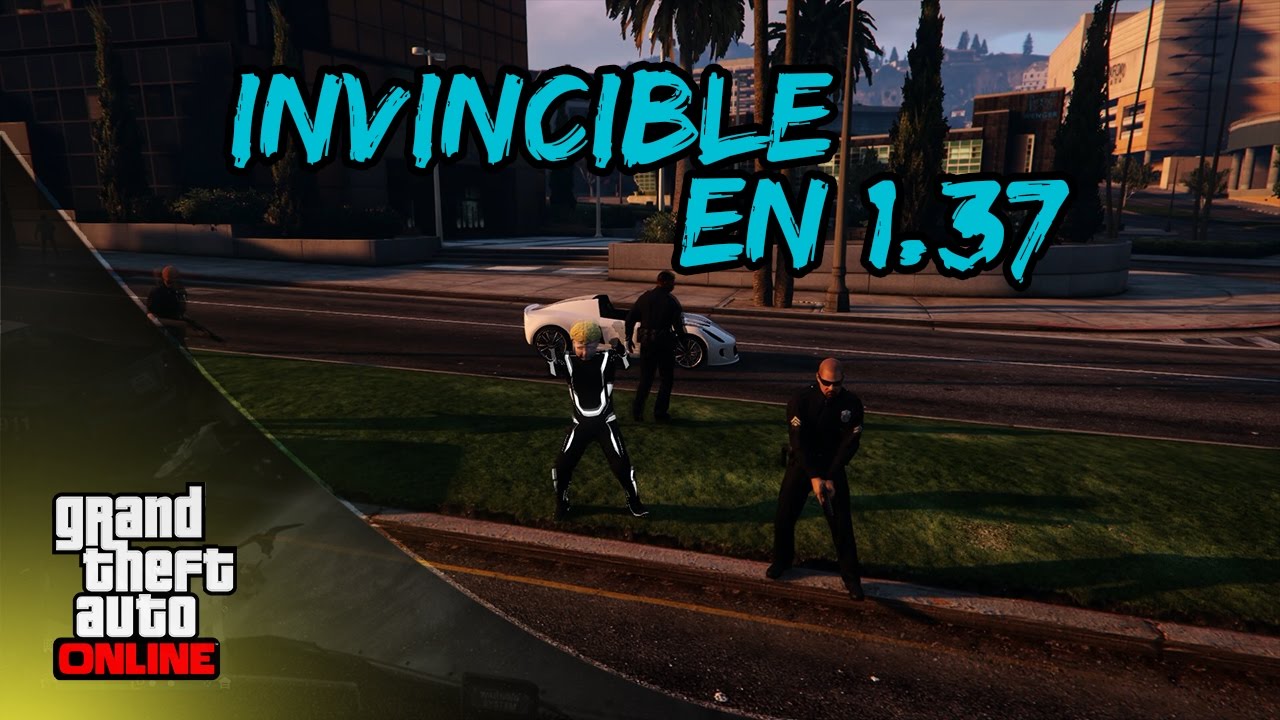 Être invincible sur GTA V Online en 1.37 - YouTube