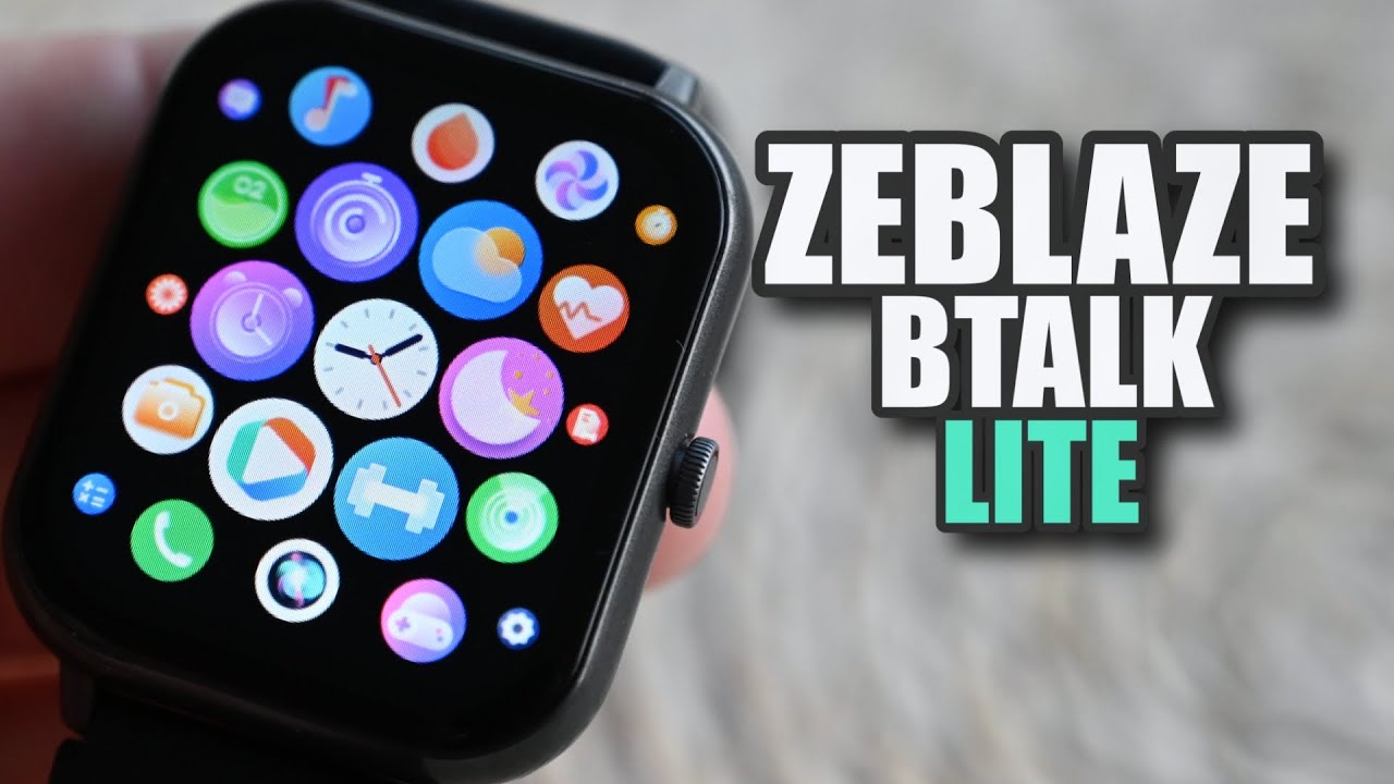 Zeblaze Btalk Lite with Bluetooth Calling Review and Walkthrough - YouTube