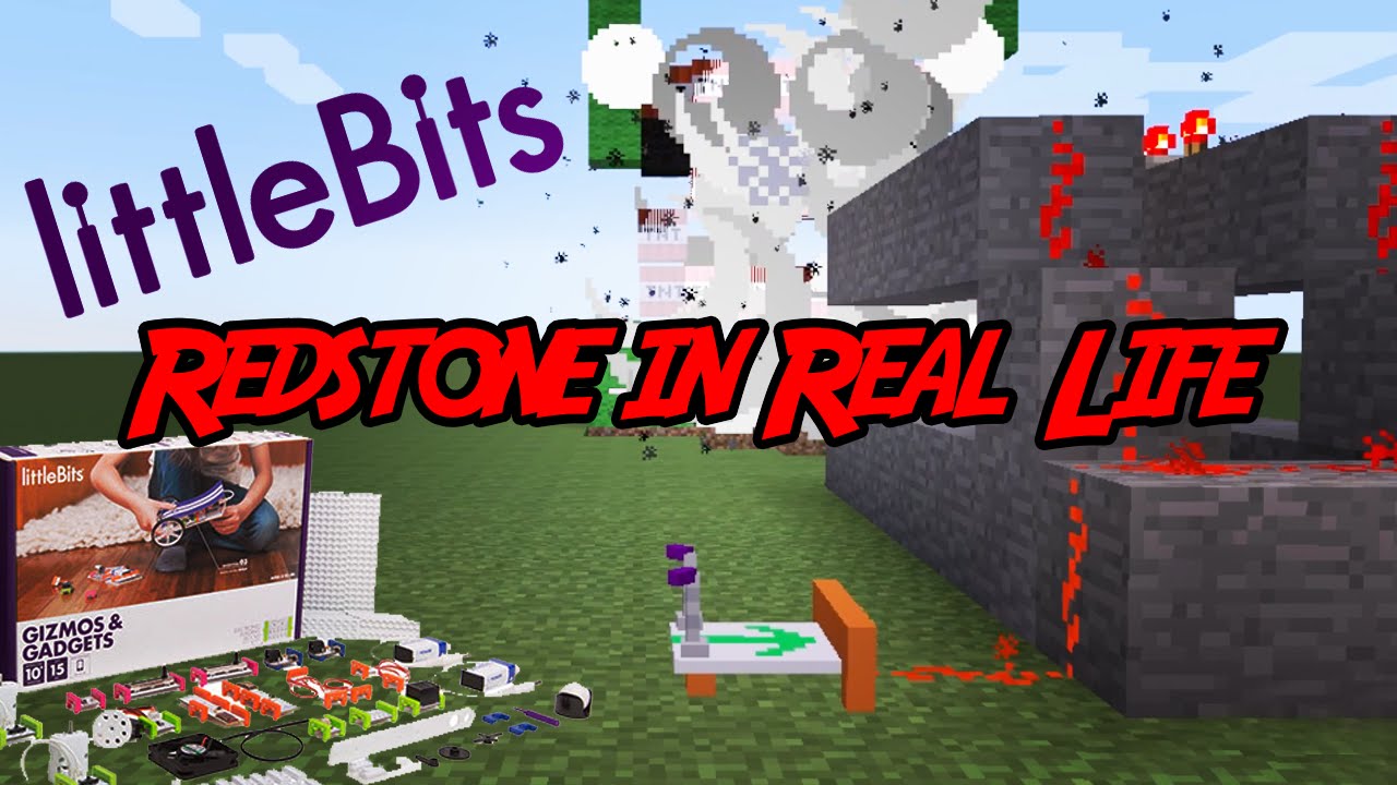 littleBits - Redstone in Real Life - BitCraft Mod - YouTube