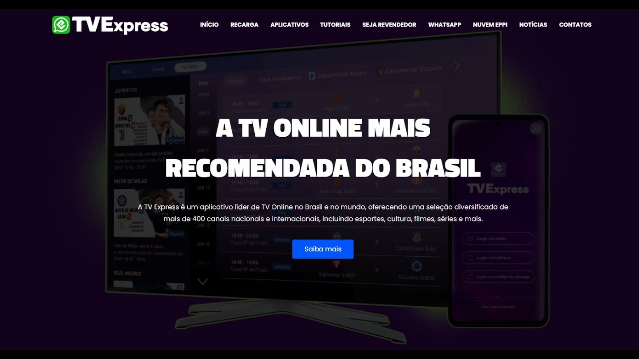 TV EXPRESS 3.8.2 | Como atualizar para a nova versão? - YouTube