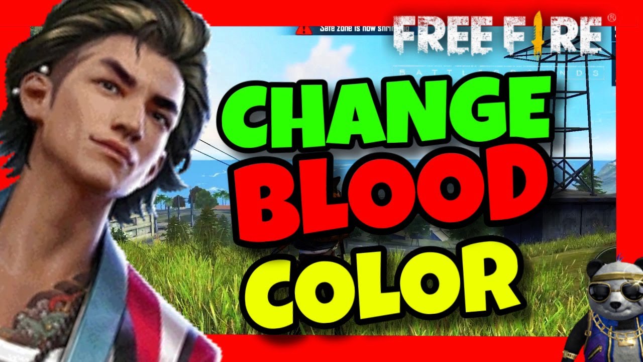 How to Change Blood Color in Free Fire 2024 GUIDE - YouTube