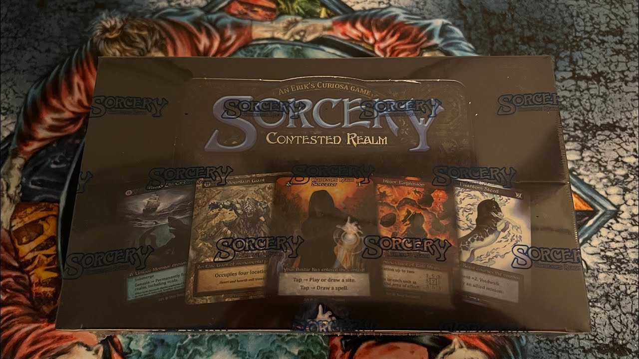 ASMR Sorcery: Contested Realm Beta Booster Box opening - YouTube