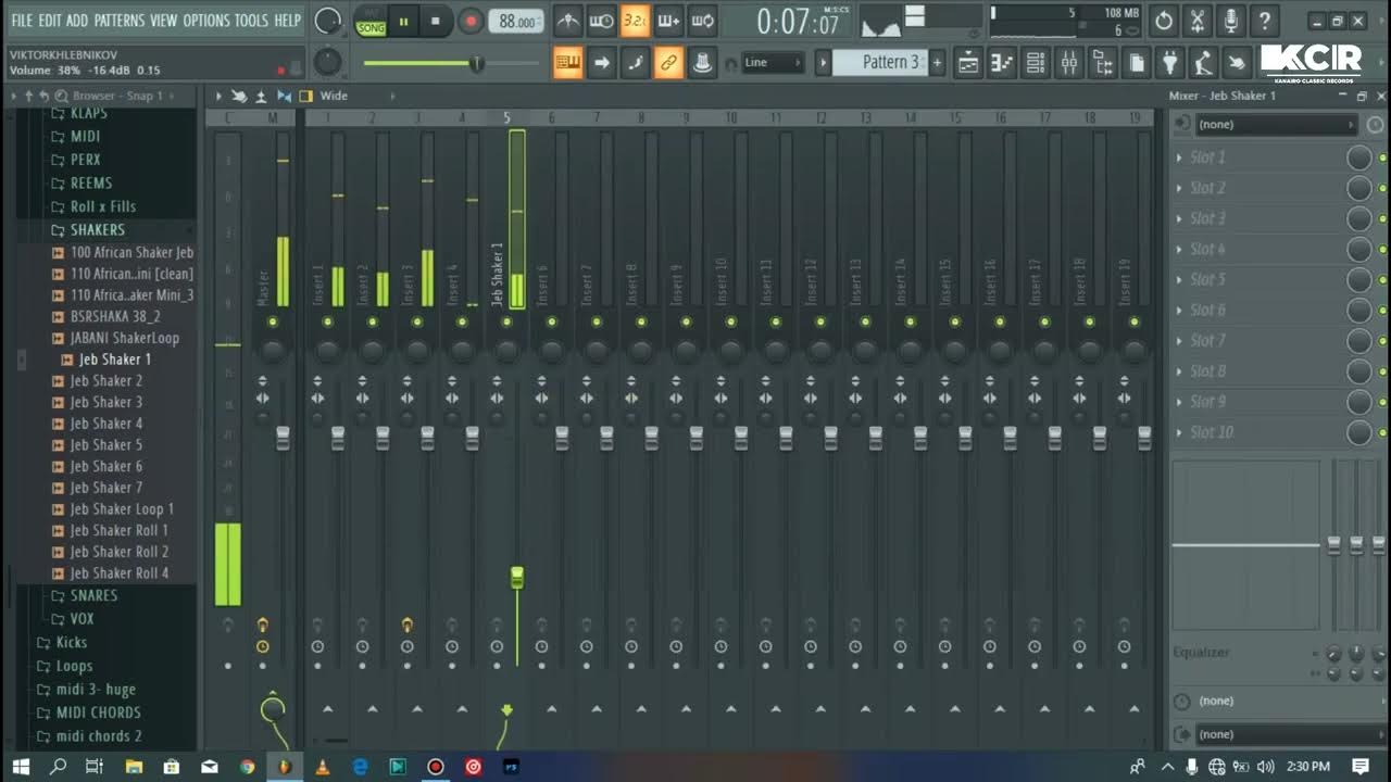 how to make ZOUK X kizomba instrumental beat FL STUDIO BIGGINER TUTORIAL - YouTube