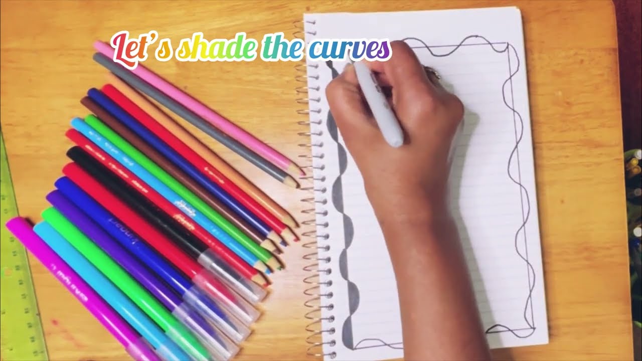 DIY simple assignment front page design| Easy border design# Front page ...