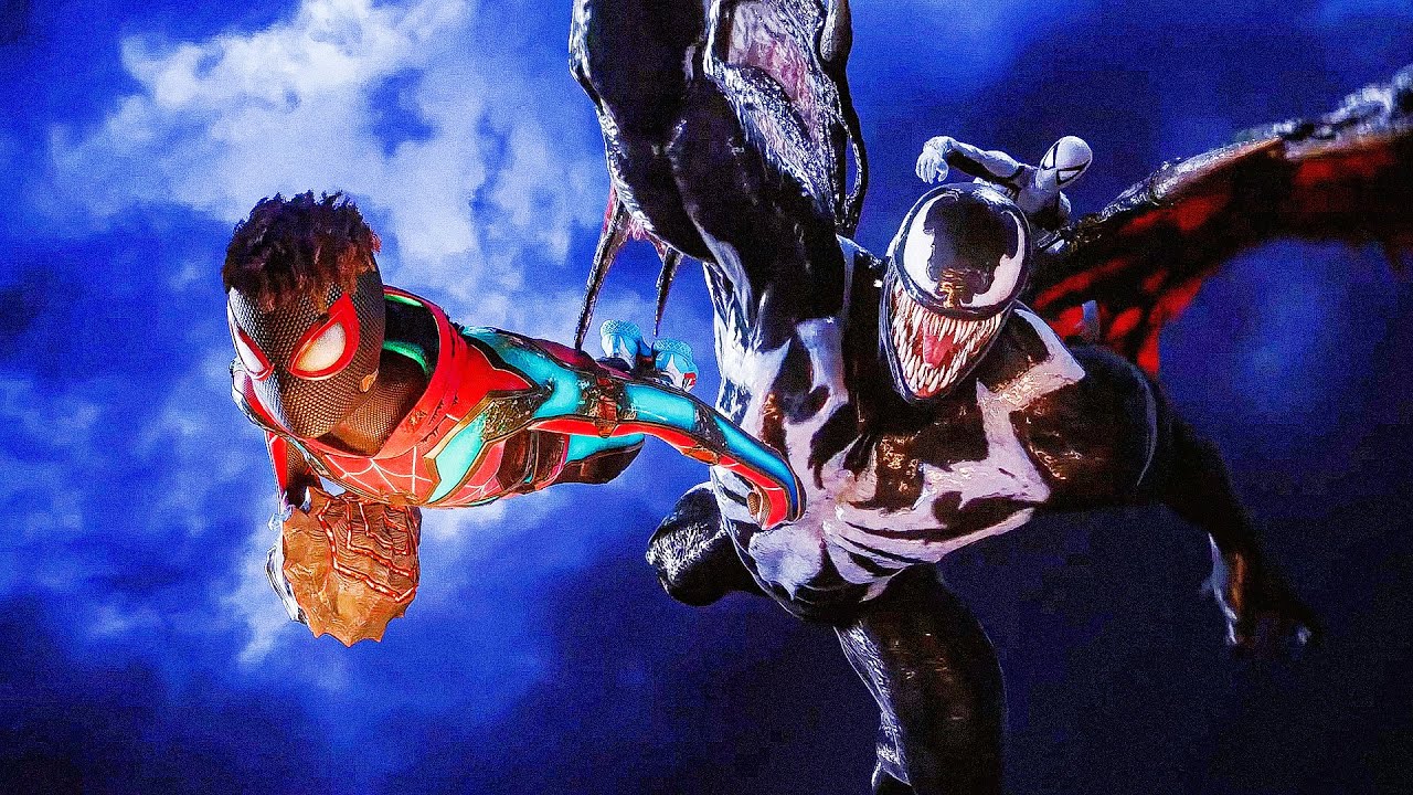 Spider-Man 2 Venom Death Scene & Ending PS5 - YouTube