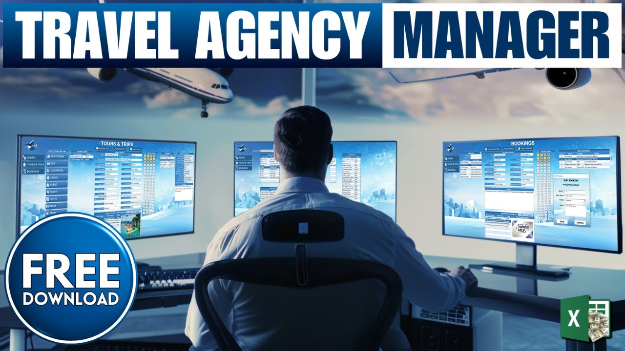 Create Your Own Travel & Tour Agency Application In Excel [From-Scratch ...