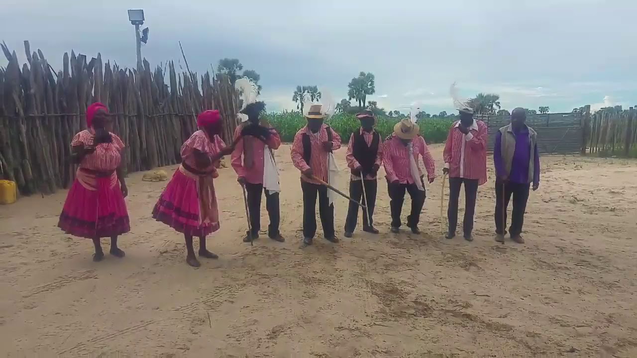 Kwambi tates, Oshiwambo traditional wedding dances - YouTube
