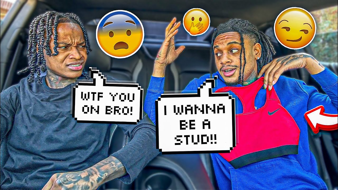 TELLING JAZZ I WANA BE A STUD *she believed me* - YouTube