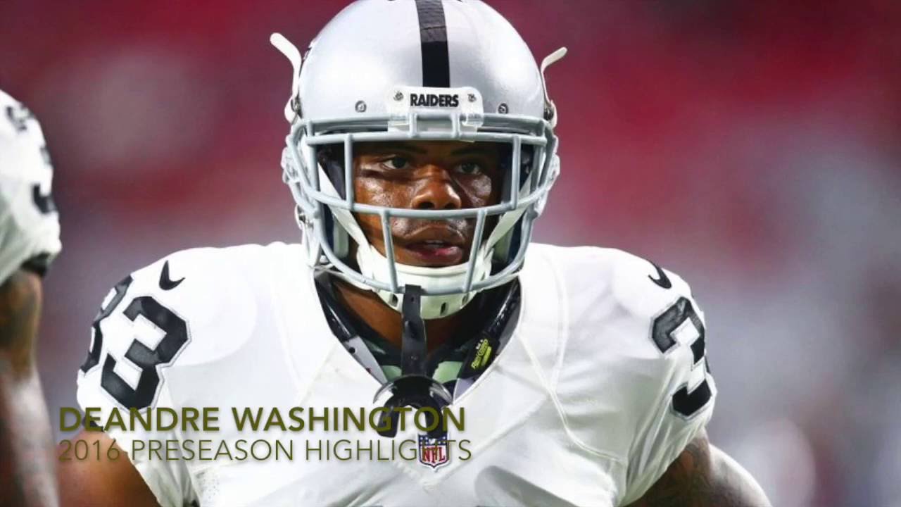 DeAndre Washington || "Fame" || ROOKIE PRESEASON HIGHLIGHTS 2016 - YouTube