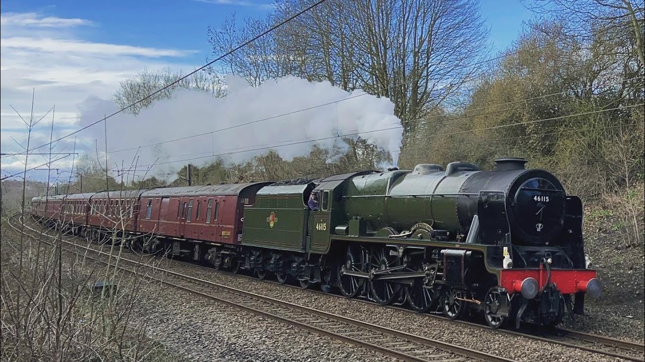 46115 “Scots Guardsman” & 47804 Passing Croft | 1Z78 York to Edinburgh ...