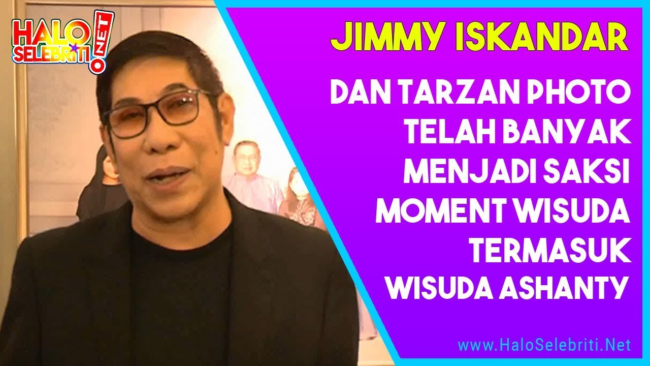 Jimmy Iskandar, Wisuda Ashanty Adalah Moment Paling Bahagia | Halo ...