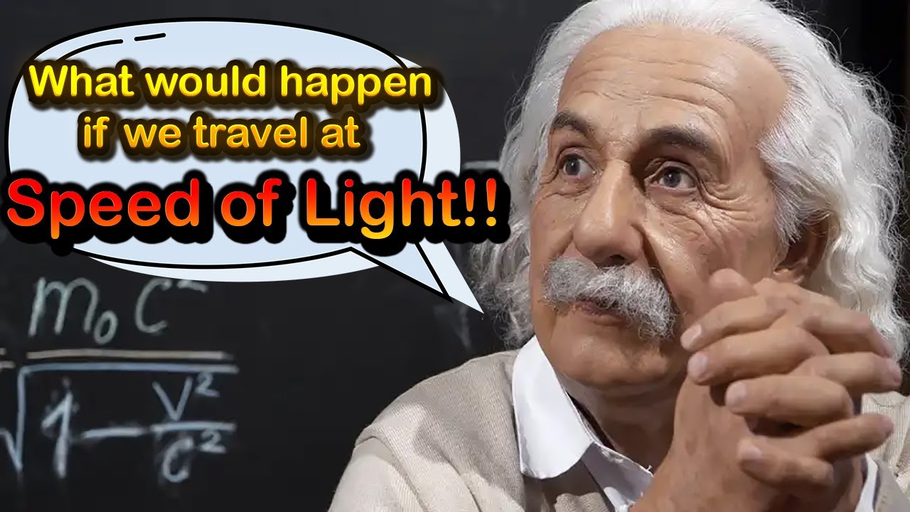 What if we travel at the speed of light ? (will we age faster?)!! - YouTube
