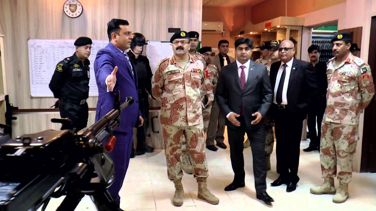 DG Rangers Sindh, Major General Bilal Akbar visits Special Security ...