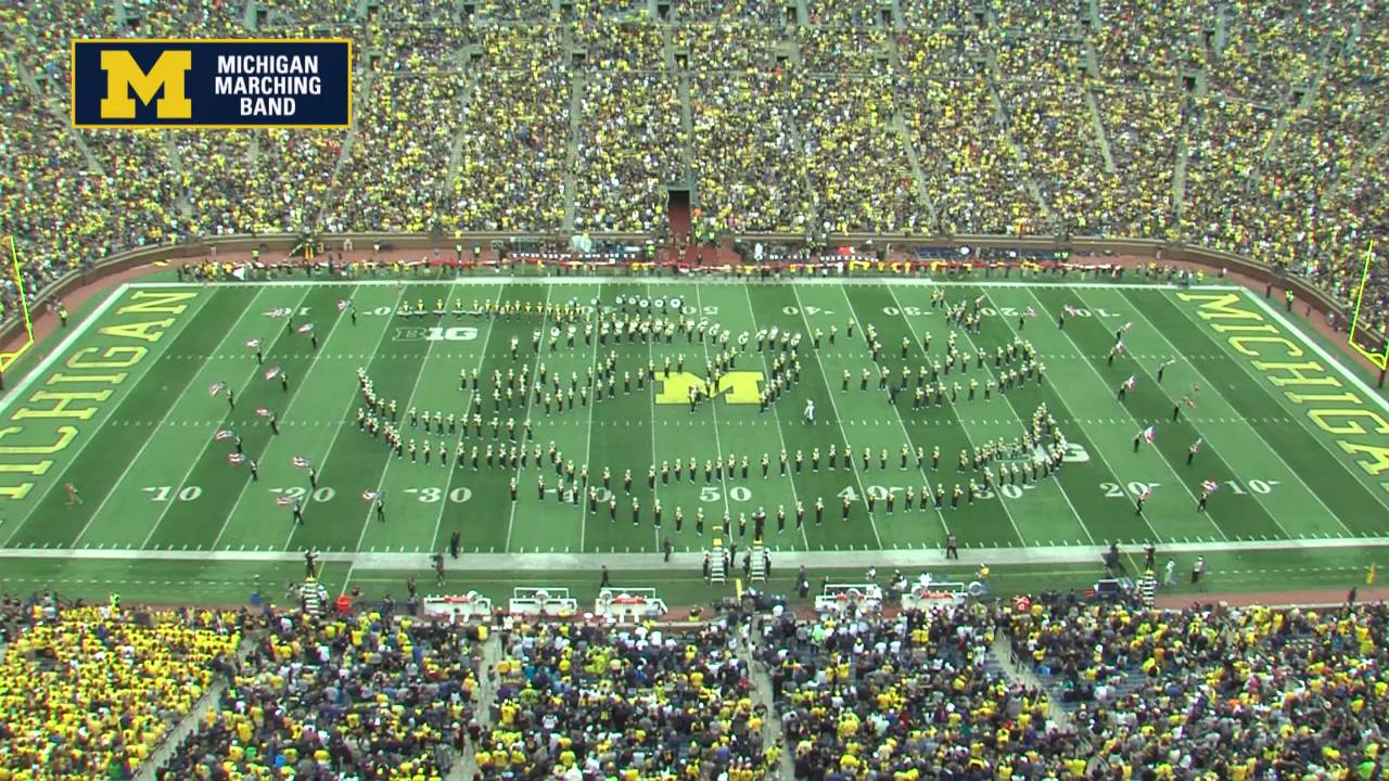 "9/11 Tribute" - September 10, 2016 - The Michigan Marching Band - YouTube