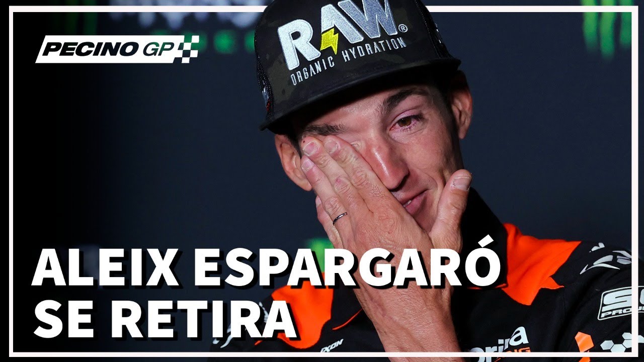 ALEIX ESPARGARÓ ANUNCIA SU RETIRADA - YouTube