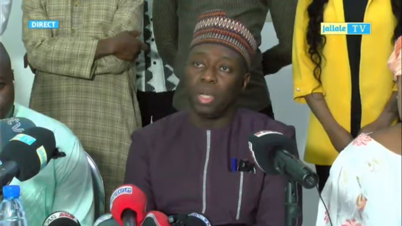 Direct • Le mouvement Tekki annonce la candidature de Mamadou Lamine ...