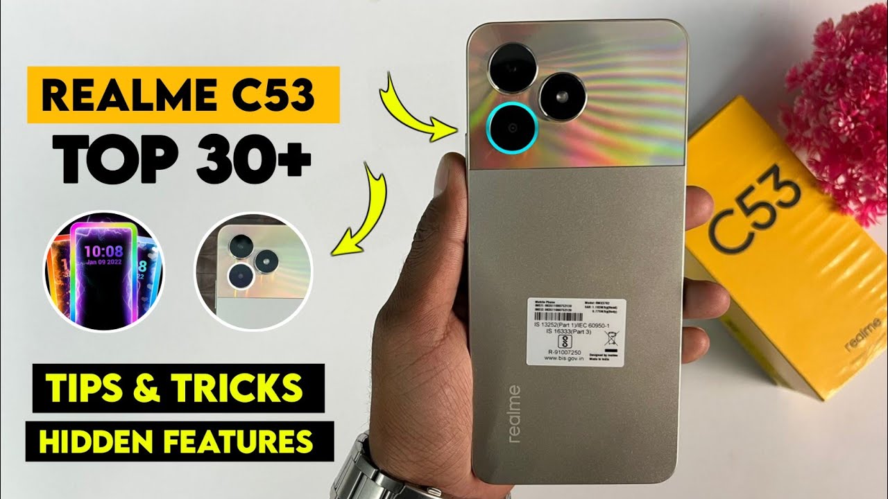 Realme C53 Top 30+++ Tips & Tricks | Realme C53 Hidden Features ...