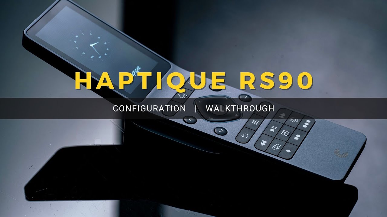 Walkthrough to RS90 Interface and Config app. - YouTube