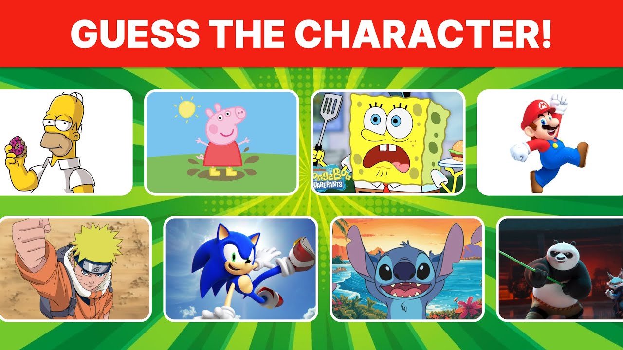 GUESS the Cartoon Character by Emoji 👓 | Easy, Medium, Hard, Impossible ...