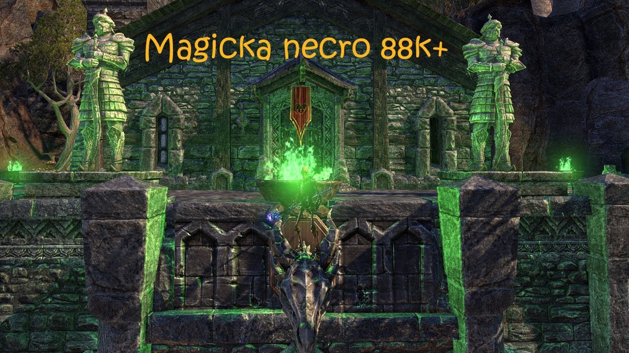 Magicka Necromancer 88+k [Kekus] ESO Greymoor - YouTube