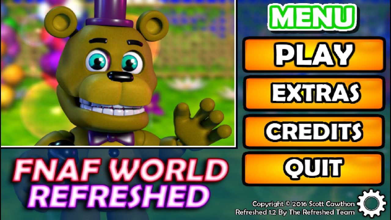 Fnaf World Refreshed: A new start - YouTube