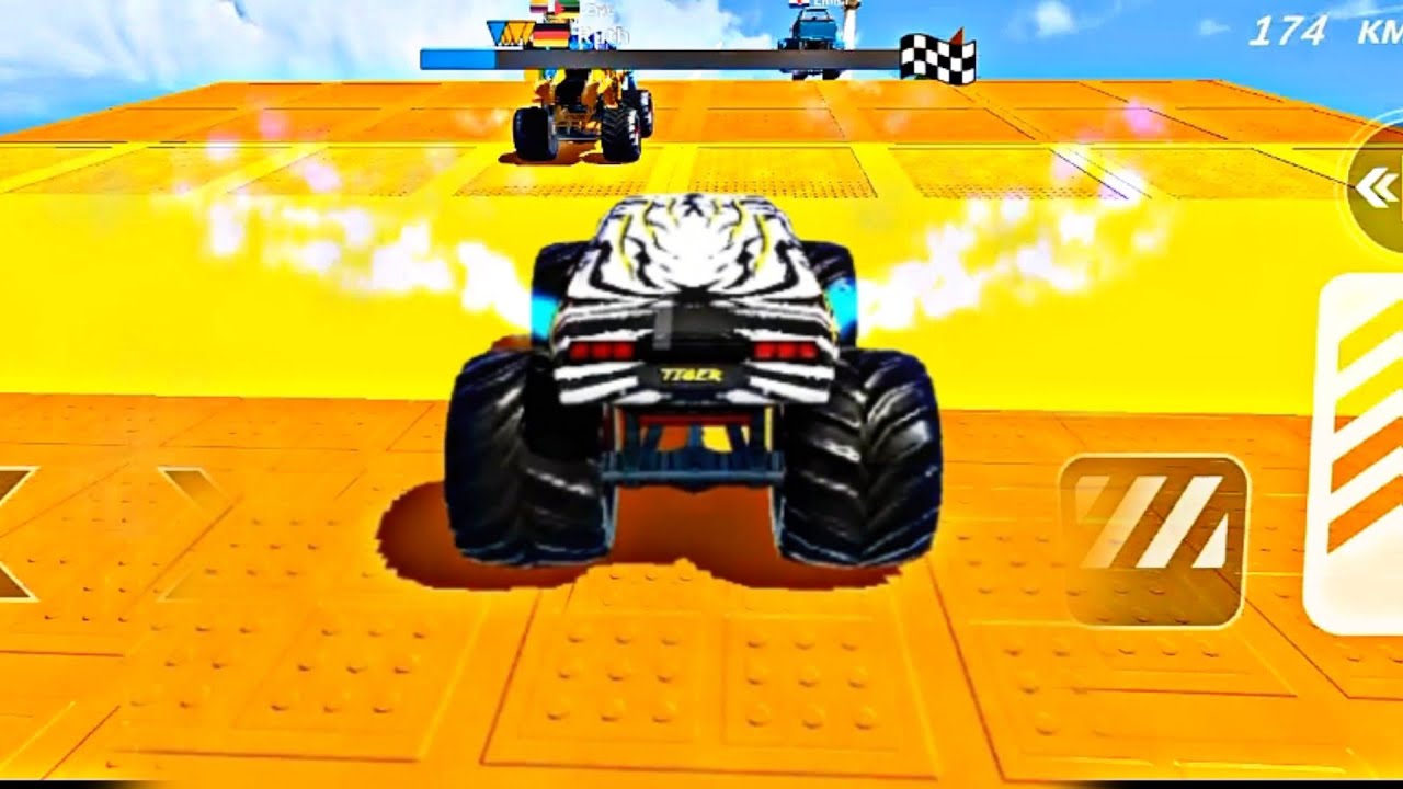 Car stunt game- Monster Truck Mega Ramp Extreme Racing - gadi game ...