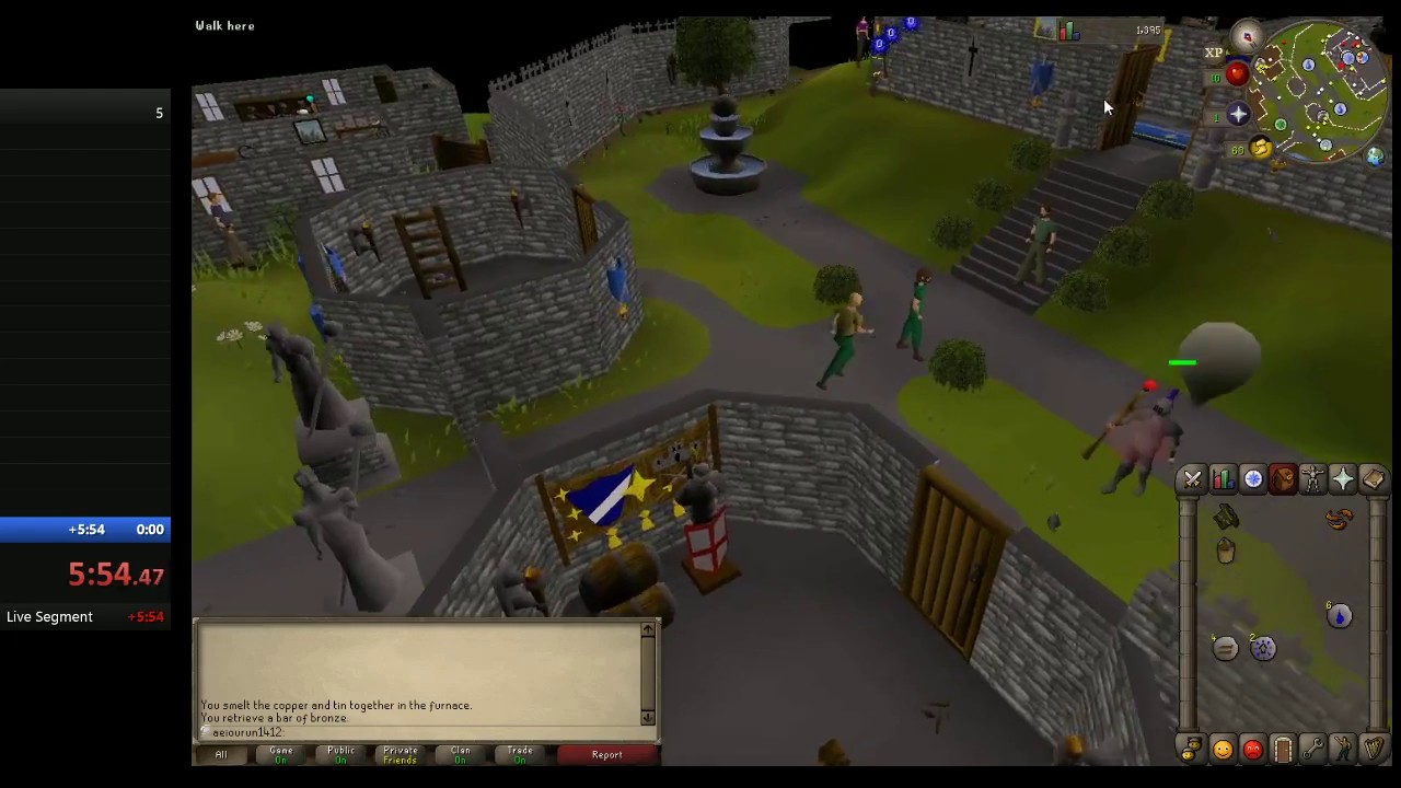 Old School Runescape - Obtain Camo Top Speedrun in 5:38 - YouTube