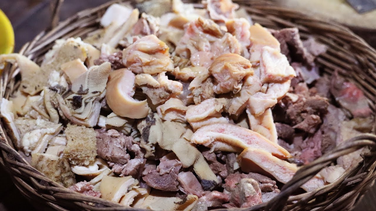 COW ORGAN SPICY SOUP RECIPE!! Traditional Beef Intestine Spicy Soup ...