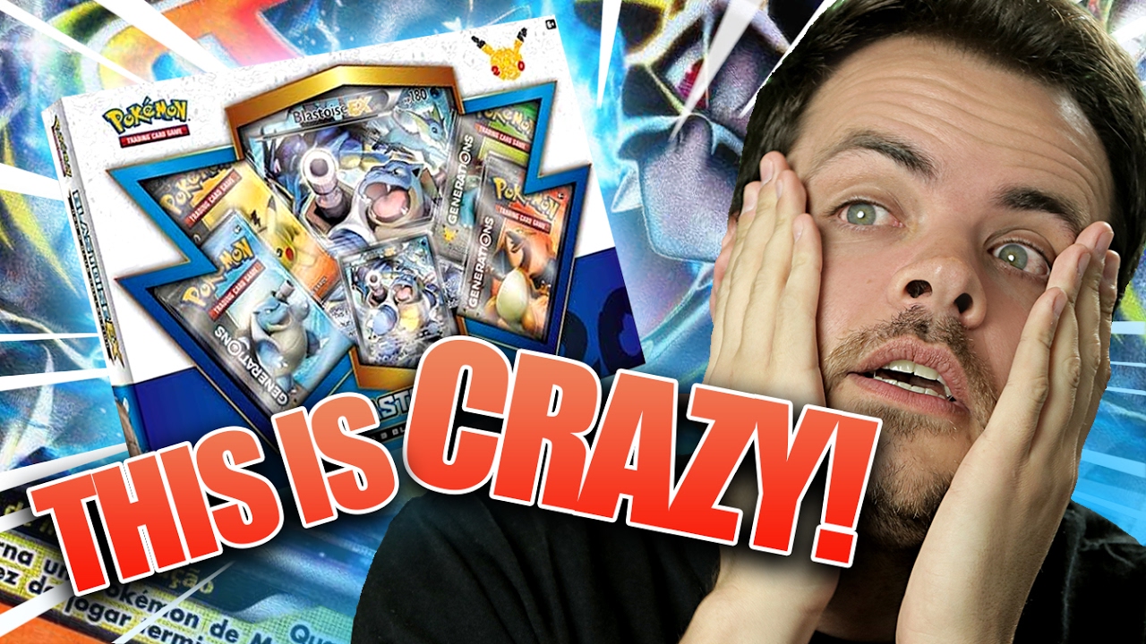 CRAZY POKEMON EX PULLS PARTY!!!!! | Pokemon Generations Blastoise EX ...