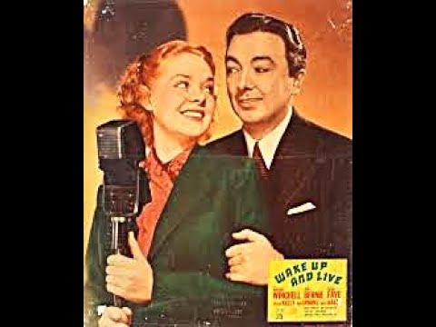 Wake Up and Live~Vintage movie comedy with music stars Alice Faye and Jack Haley