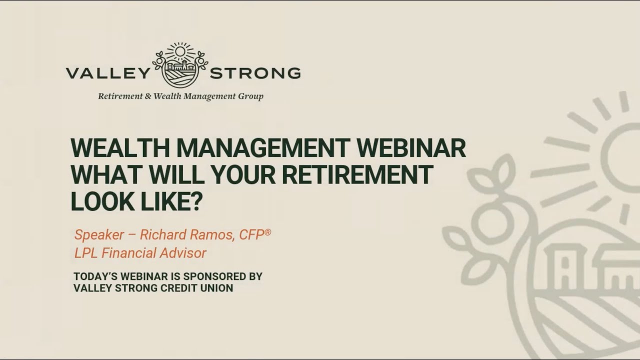 Wealth Management Webinar Thursday, October 7, 2021 - YouTube