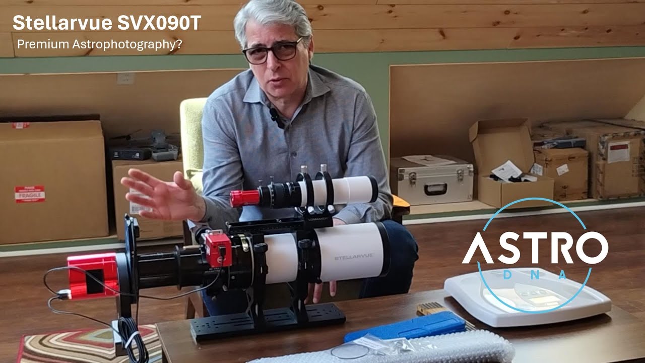 Review of the Stellarvue SVX090T Telescope for Astrophotography - YouTube