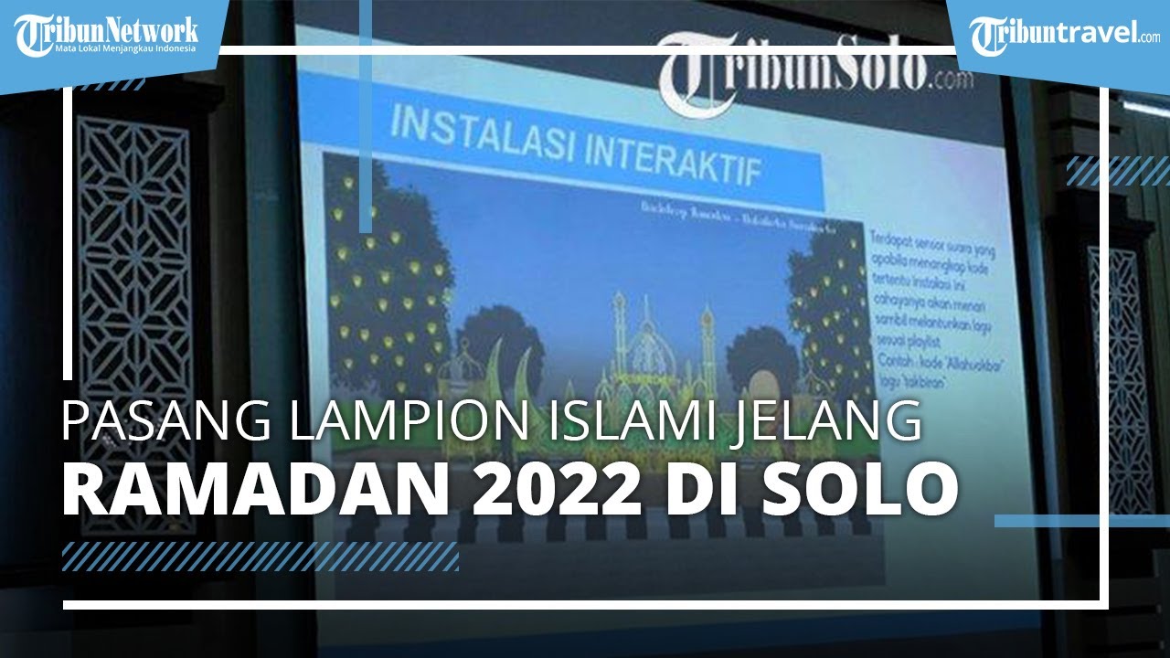 Sambut Bulan Suci Ramadan, Gibran Rakabuming Raka Pasang Ornamen Islami ...