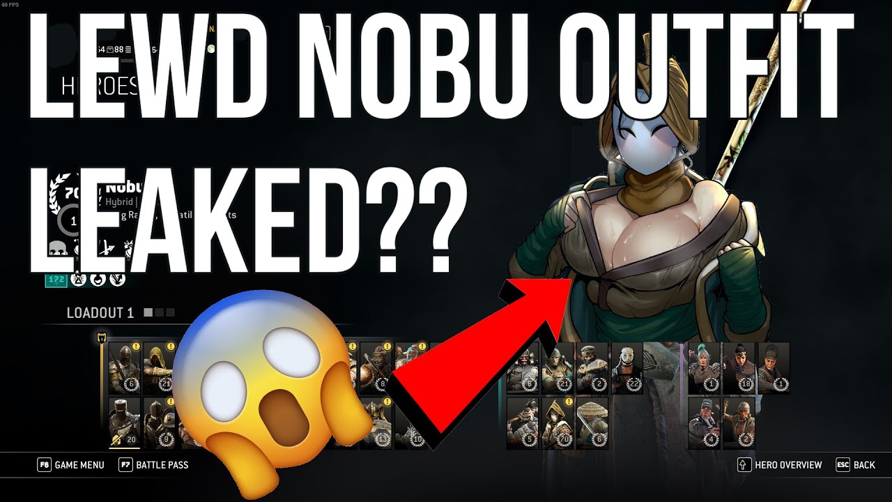 For Honor Leak Lewd Nobushi Outfit Confirmed Youtube